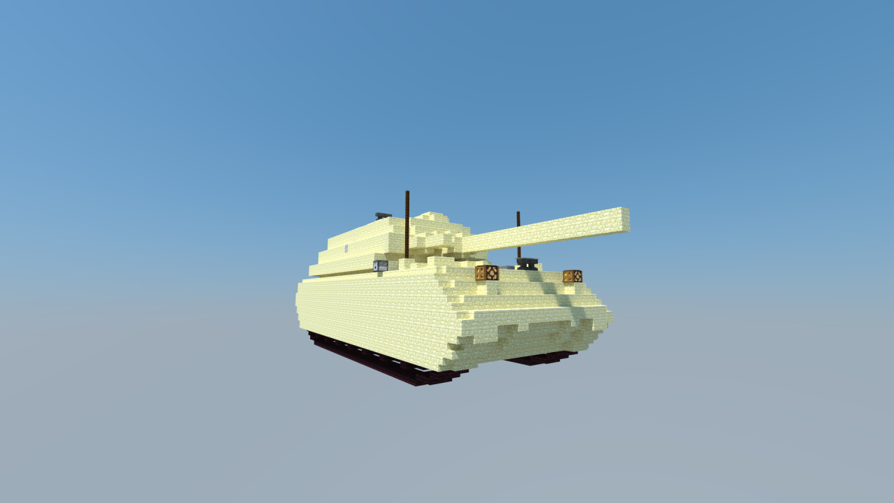 Panzerkampfwagen VIII Maus 4:1 Minecraft Map