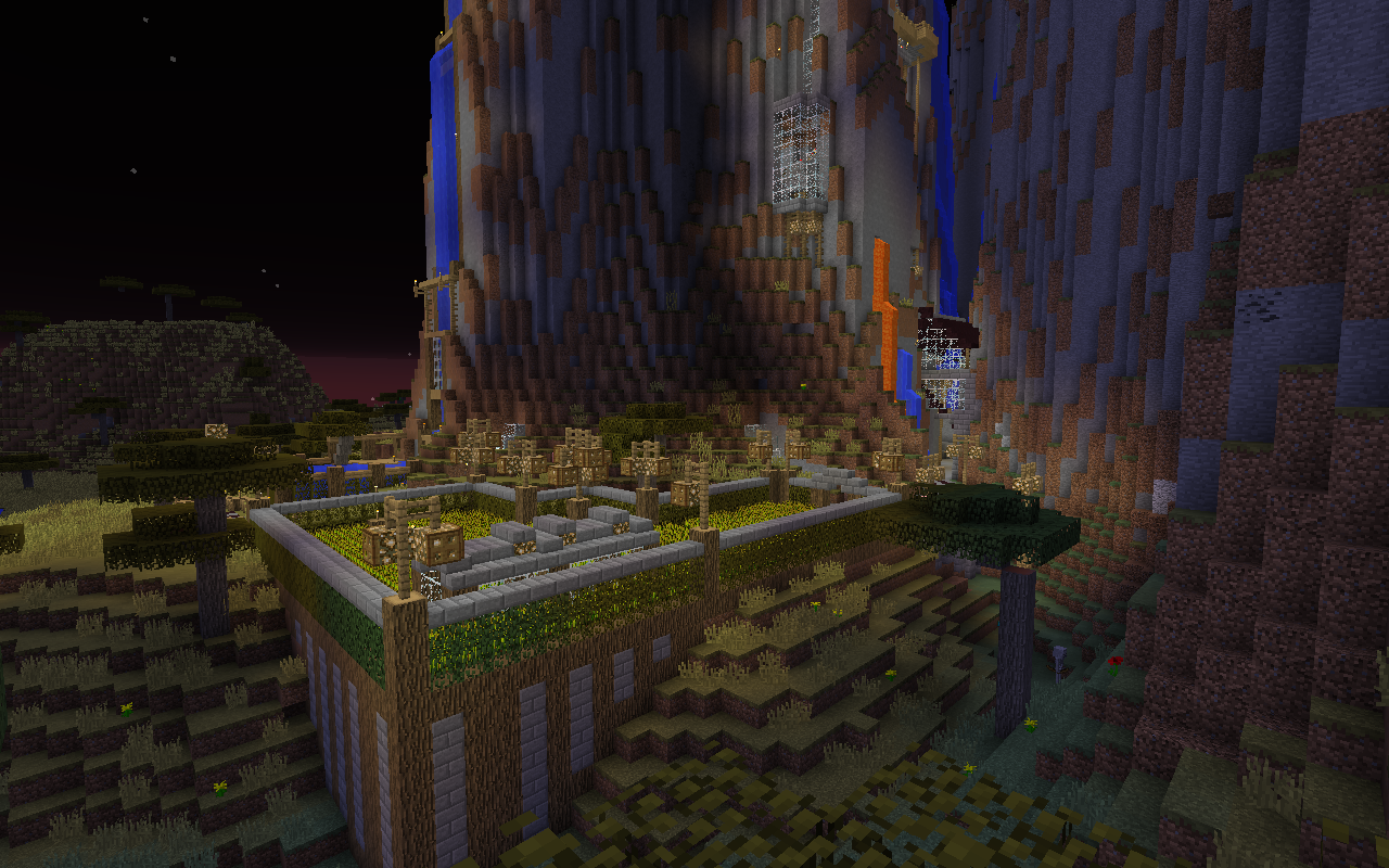 Mountain setup Minecraft Map