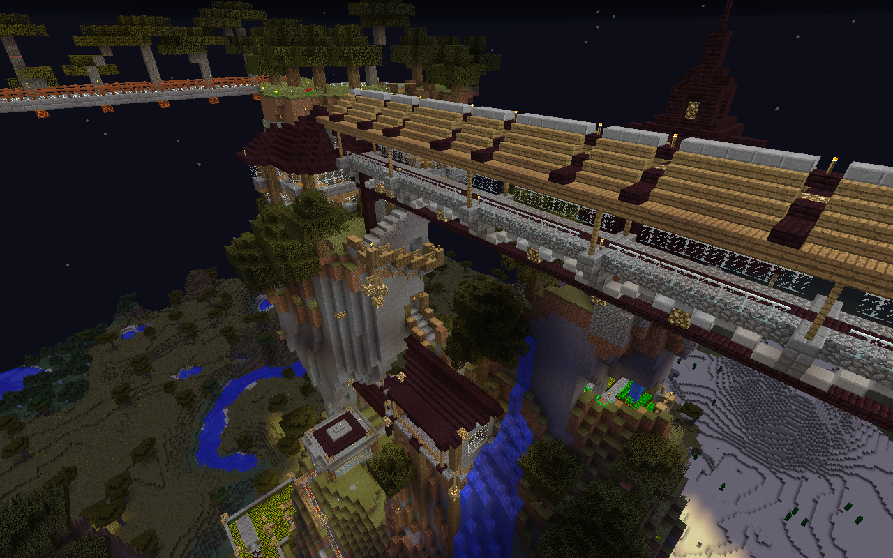 Mountain setup Minecraft Map