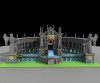 Gate of Altissia,city upon the water in minecraft from FF15(FFXV ...