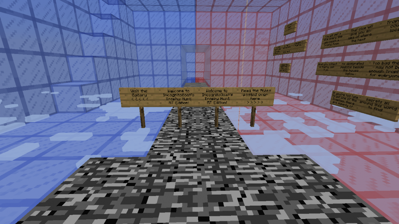 Trophy Hunt: Rooster Teeth Edition Minecraft Map