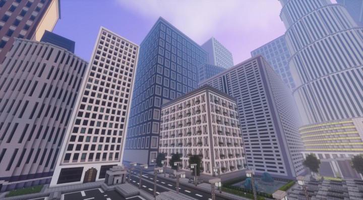 [Hub / Cityscape] Empire of Steel Minecraft Map