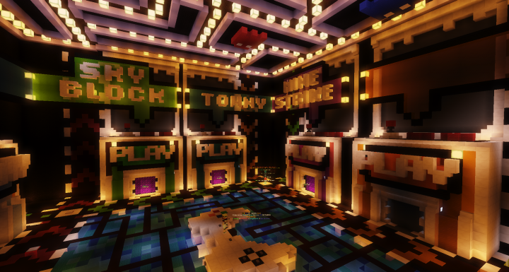 Cube Server Lobby Minecraft Map