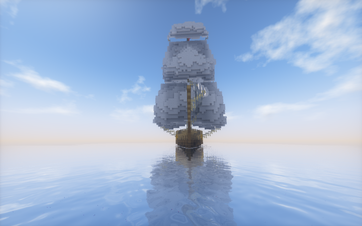 18th century Post ship Minecraft Map