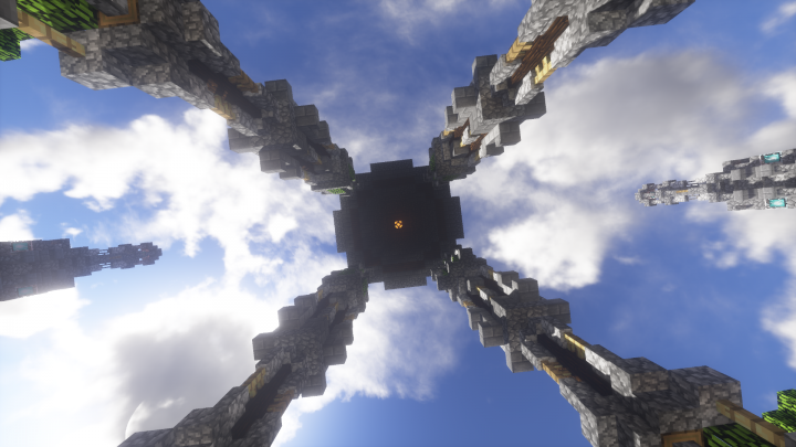 Floating area Minecraft Map