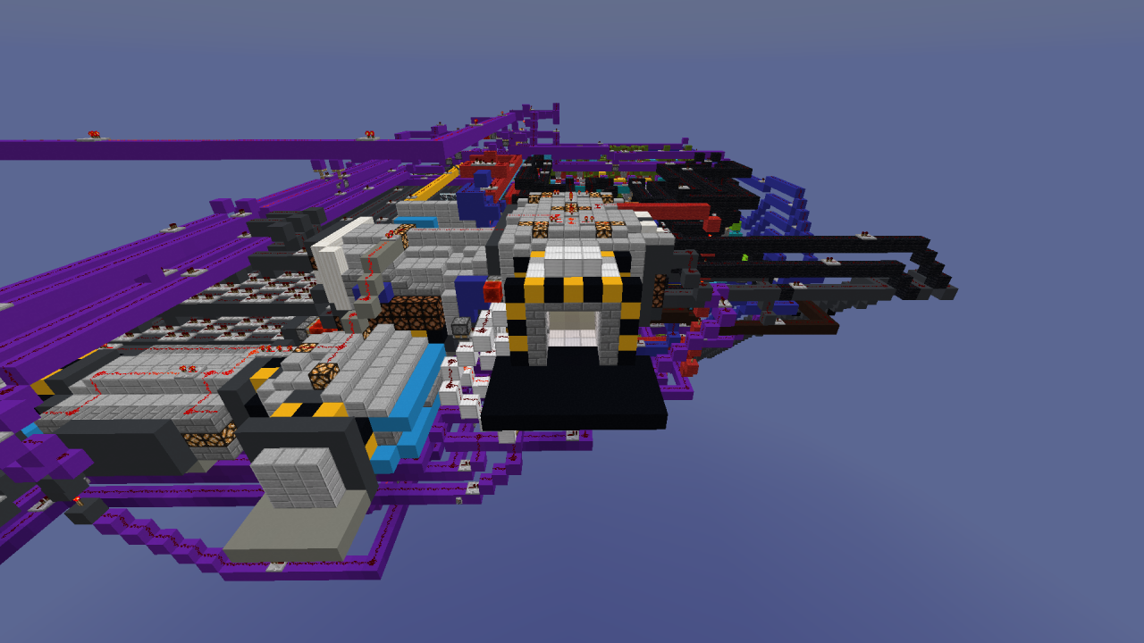 Big complicated minecraft control board-updated! Minecraft Map