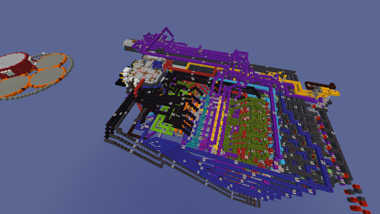 Big complicated minecraft control board-updated! Minecraft Map
