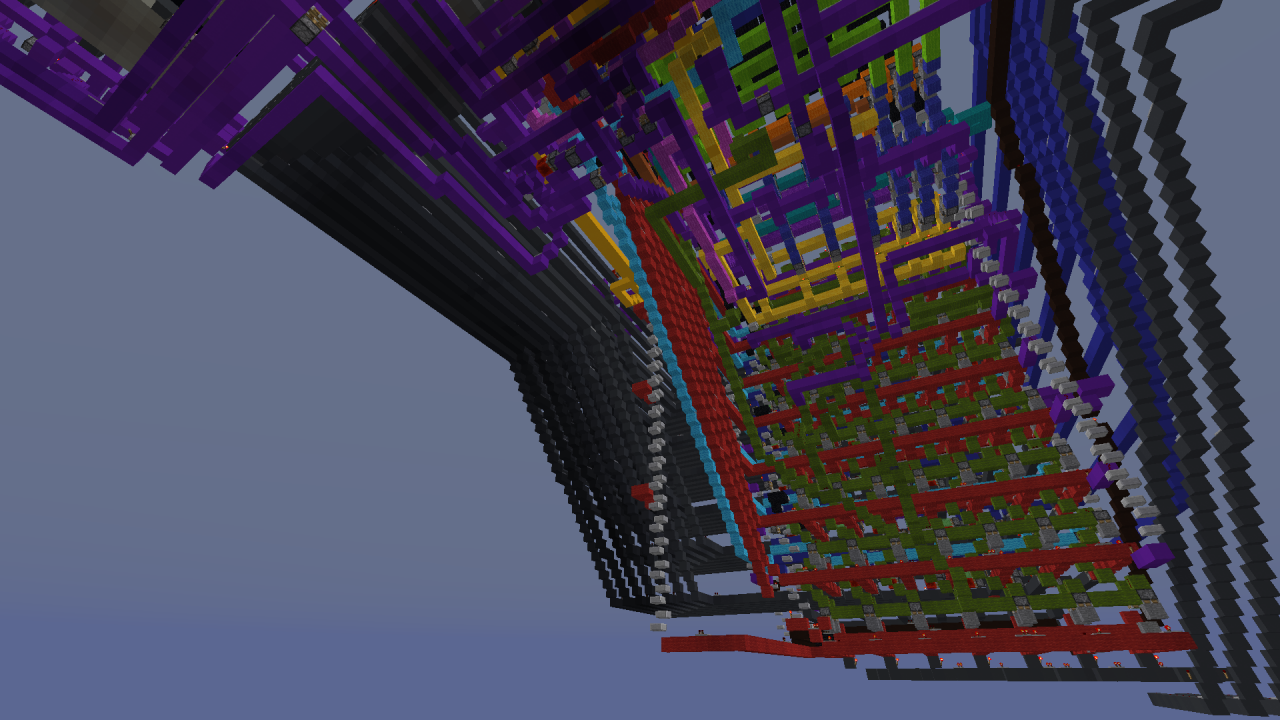 Big complicated minecraft control board-updated! Minecraft Map