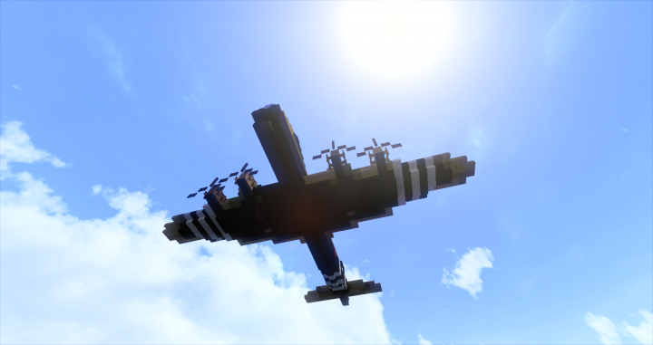 RAF Short Stirling Minecraft Map