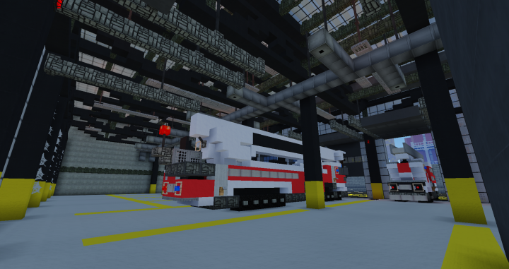 European Fire Station | TheVisual_Play Minecraft Map