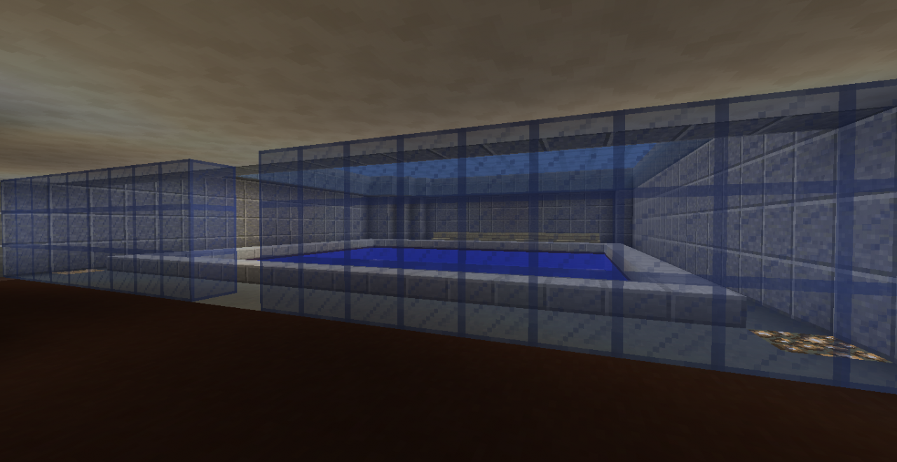 Big Blue Mansion Minecraft Map