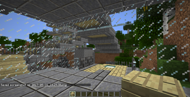 futuristic castle Minecraft Map