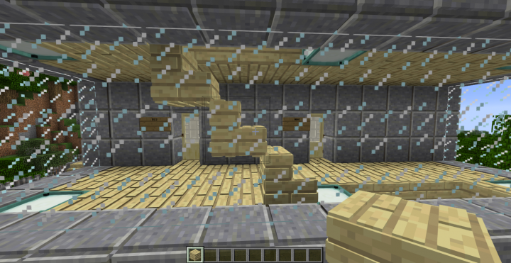 futuristic castle Minecraft Map