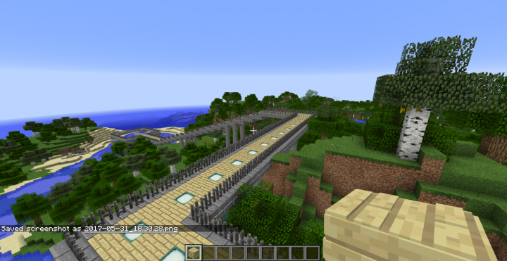 futuristic castle Minecraft Map