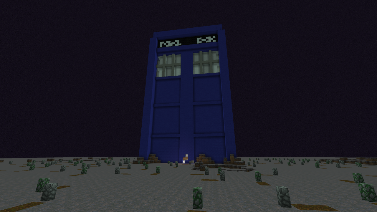 The Doctor Who Tardis Adventure Map Minecraft Map