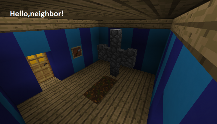 Hello,neighbor! Alpha 1 house Minecraft Map