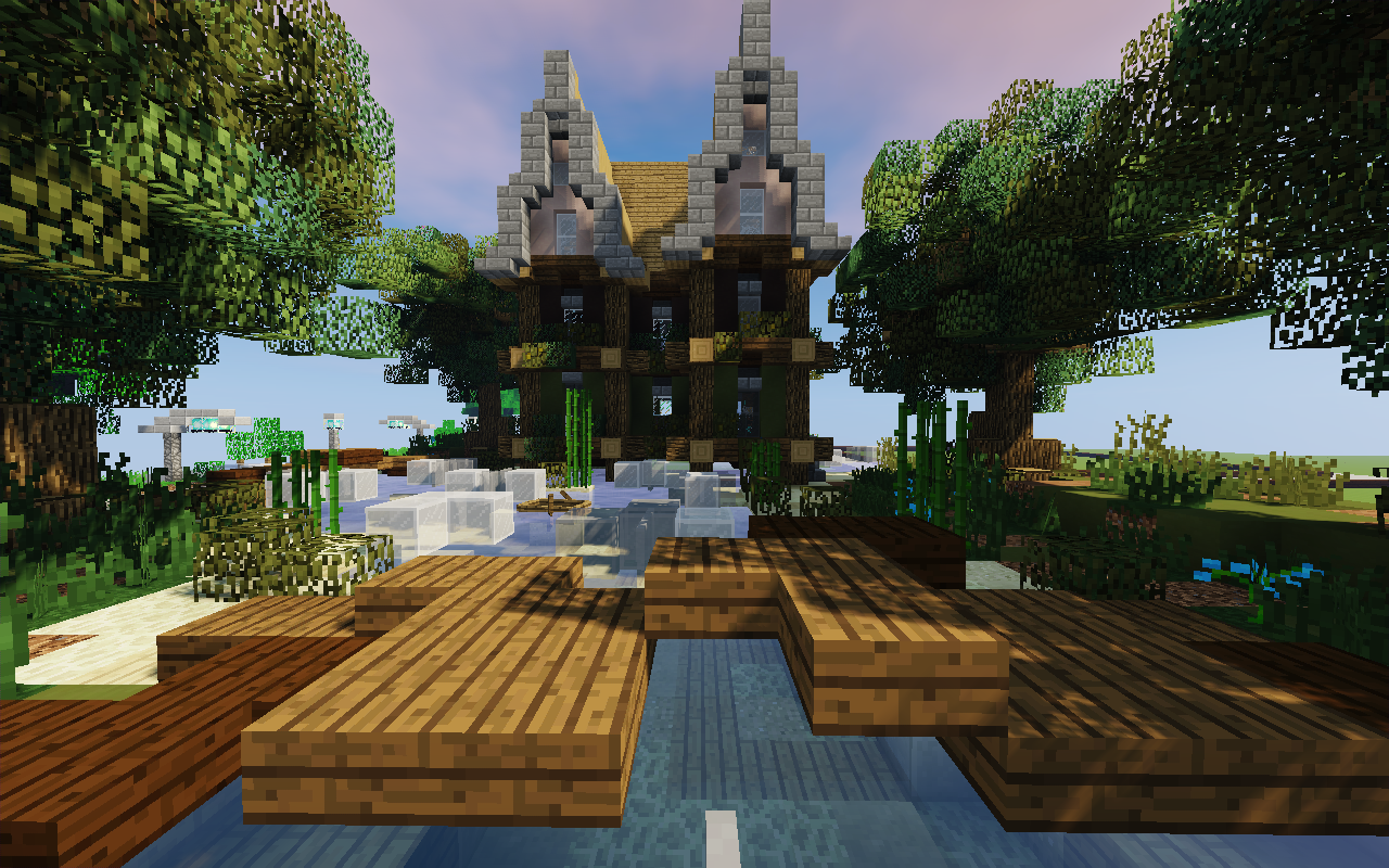 My take on a swampland biome Minecraft Map