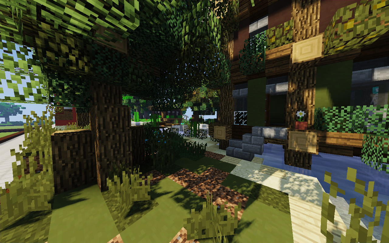 My take on a swampland biome Minecraft Map