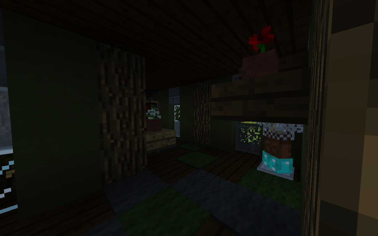 My take on a swampland biome Minecraft Map