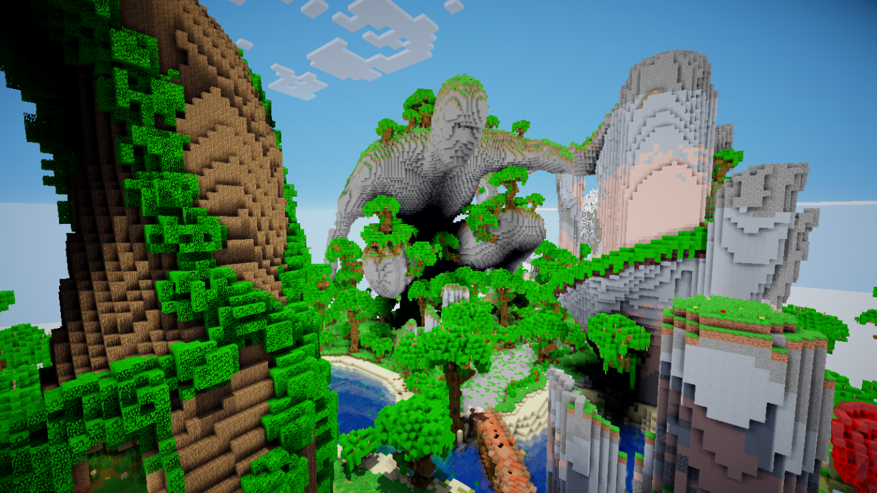 Brawl PvP Lobby Minecraft Map