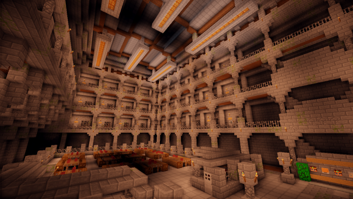 Shield of Dreams Prison Lobby Minecraft Map
