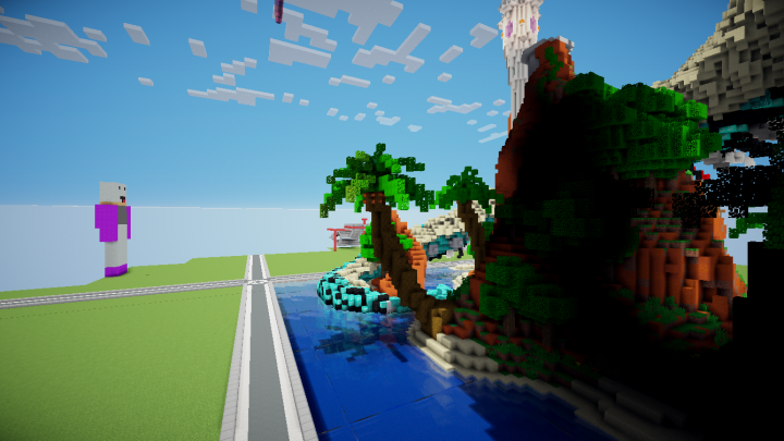 BlockByBlock PlotMe Plot1 Minecraft Map