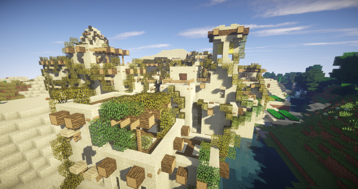 Desert Village Minecraft Map
