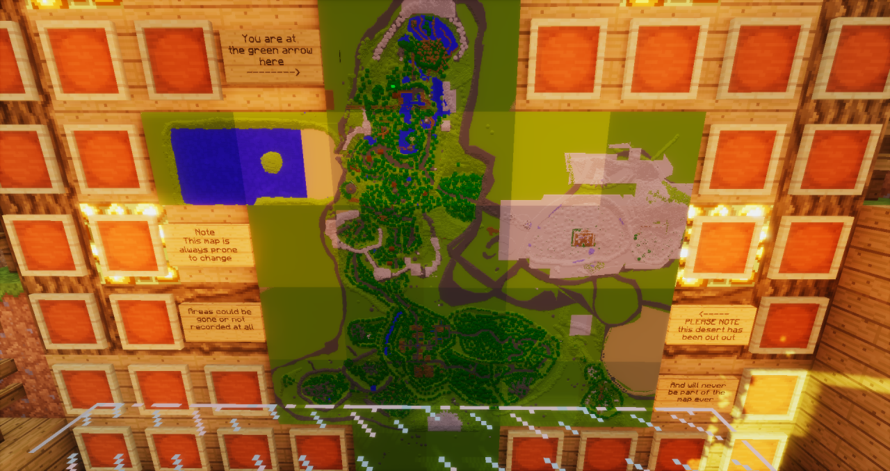 Super Flat Fantasy V.2 Minecraft Map