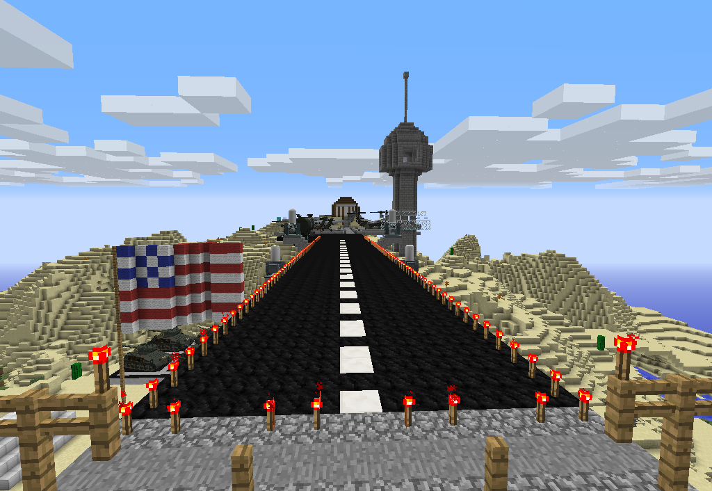 (Updated) Military Air Force Base Minecraft Map