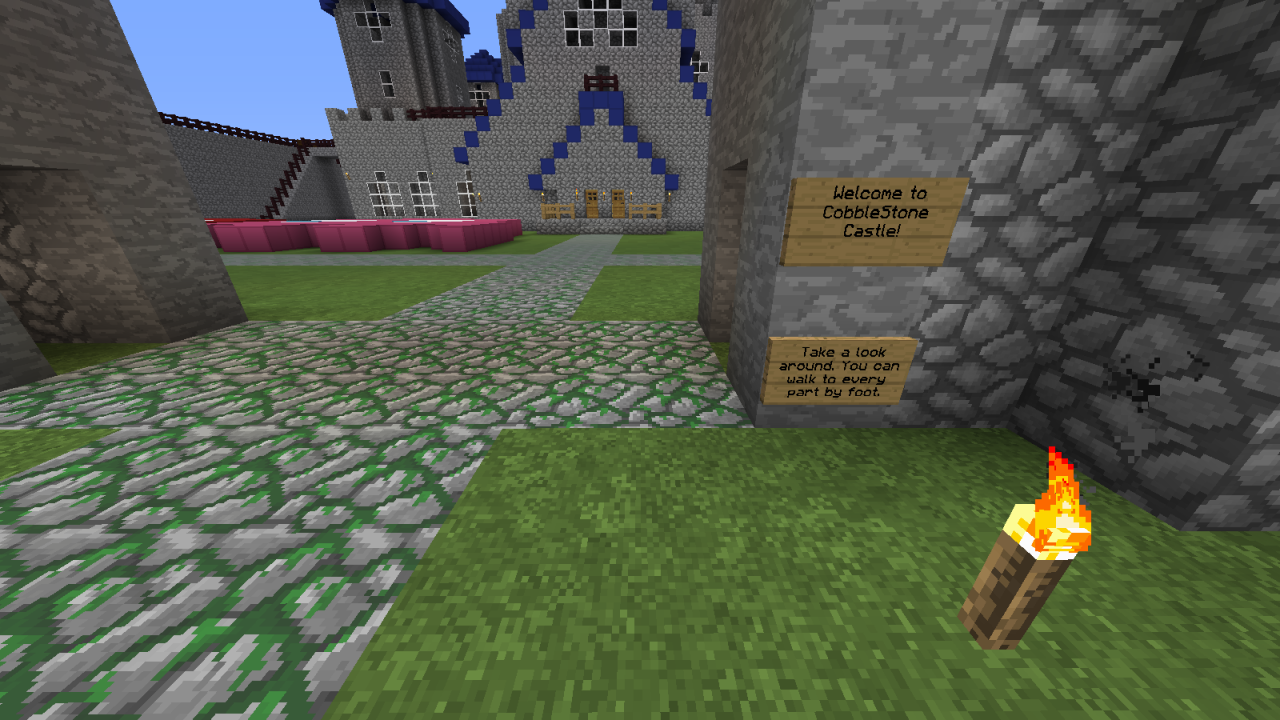 Cobblestone Castle Minecraft Map