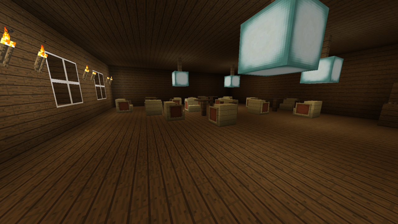 Saloon Bar Minecraft Map