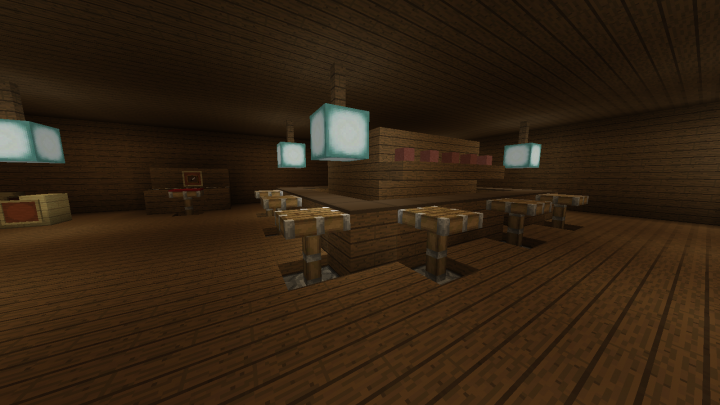 Saloon Bar Minecraft Map