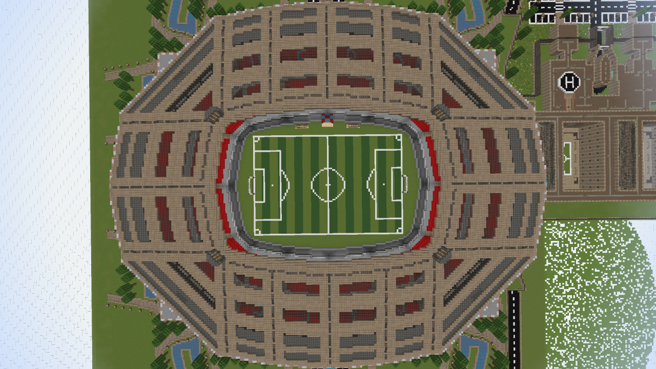 Large stadium - VeroDale Minecraft Project Minecraft Map