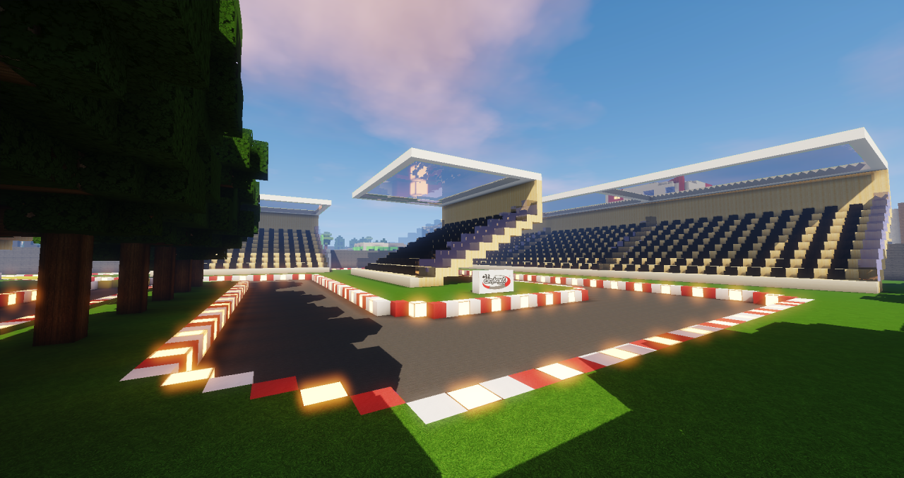 Karts circuit Minecraft Map
