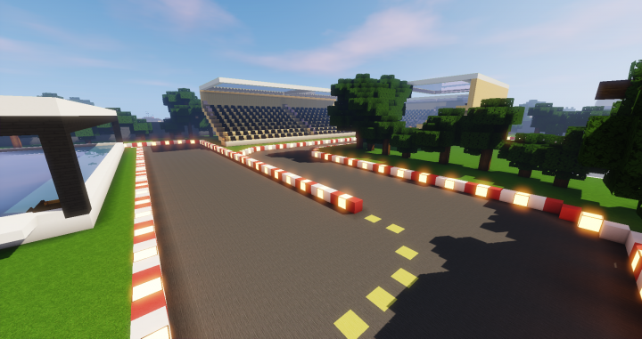 Karts circuit Minecraft Map
