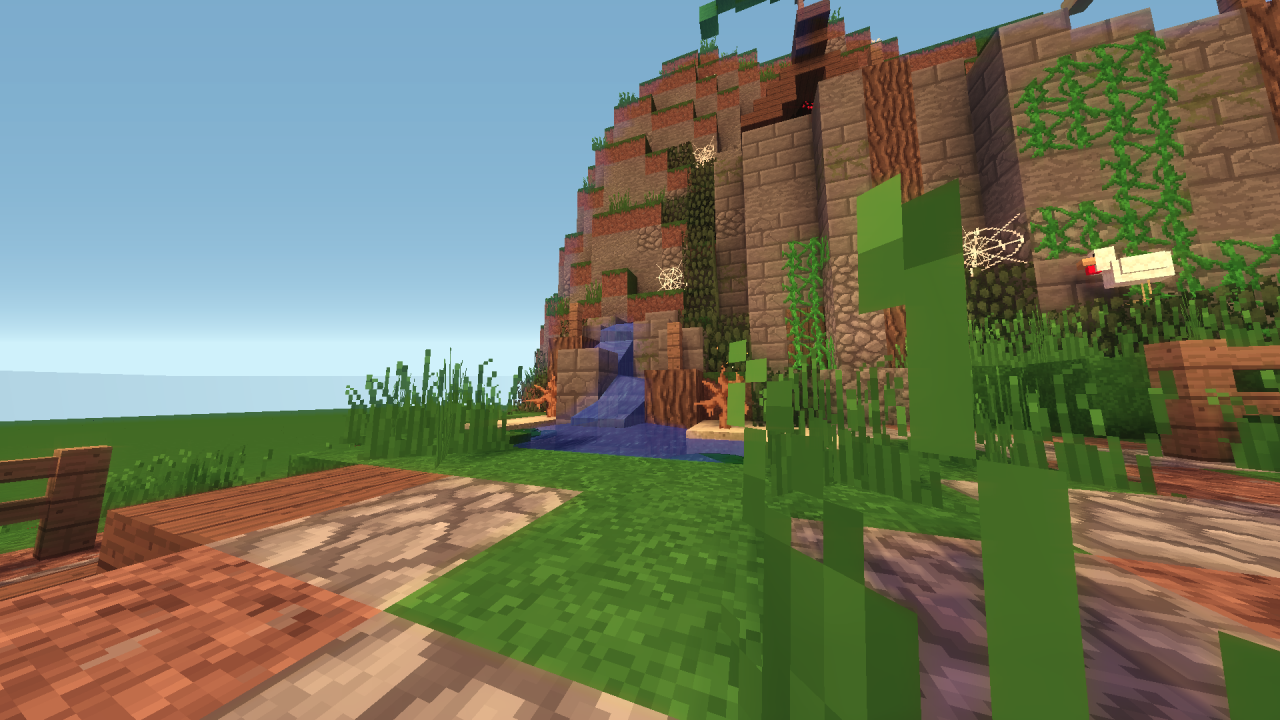 Outpost+Landscape Minecraft Map