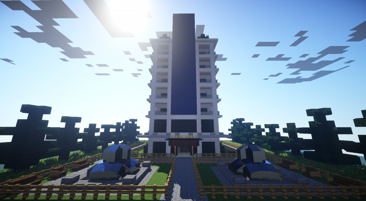 Modern building Minecraft Map