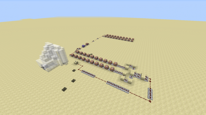 Diamond gen with command blocks Minecraft Map