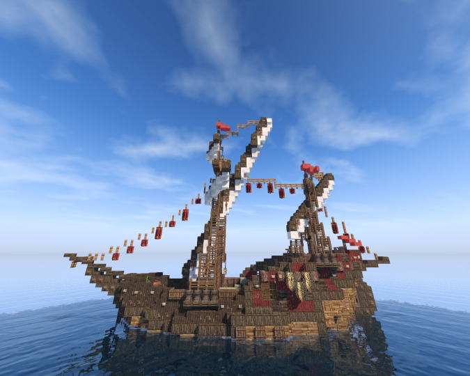 Medieval Trade Ship #WeAreConquest Minecraft Map