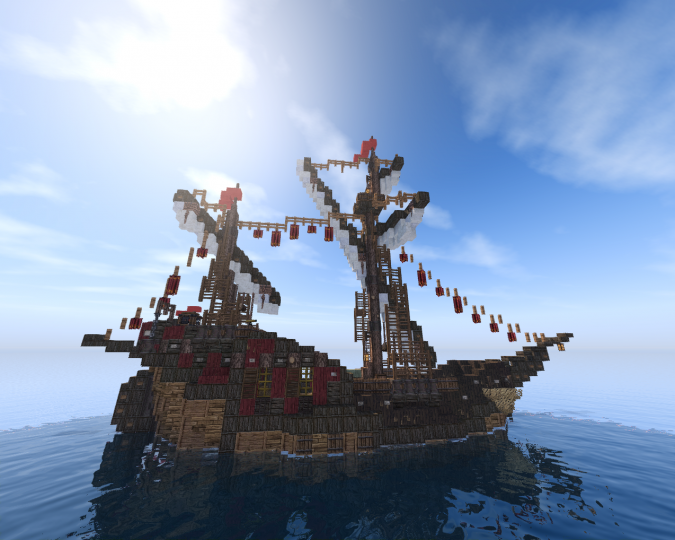 Medieval Trade Ship #WeAreConquest Minecraft Map