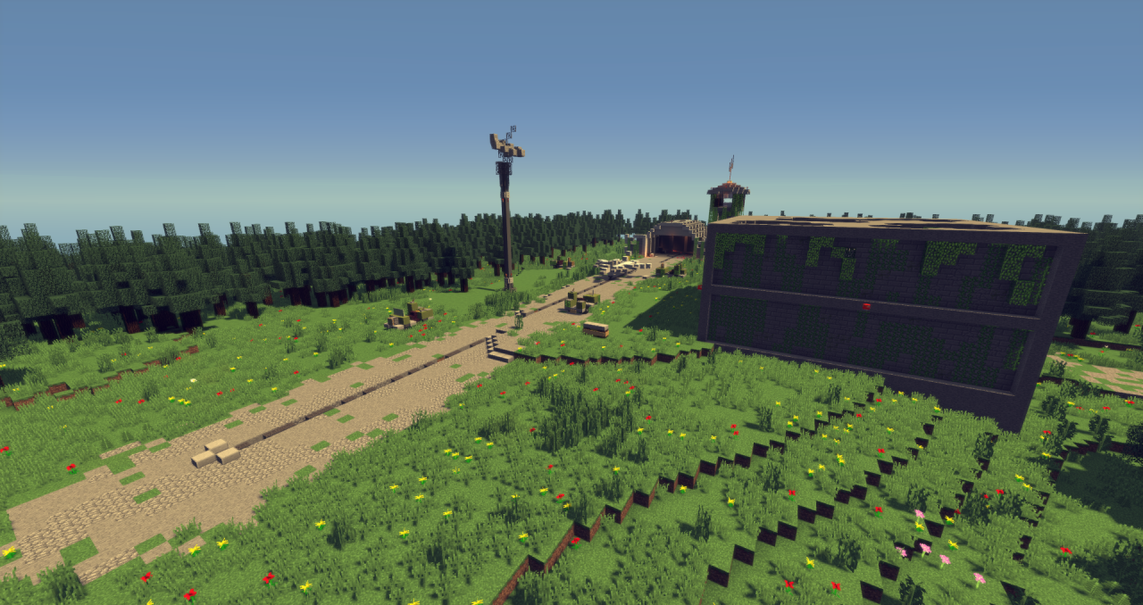 MMG Kit PvP Military Base Map Minecraft Map