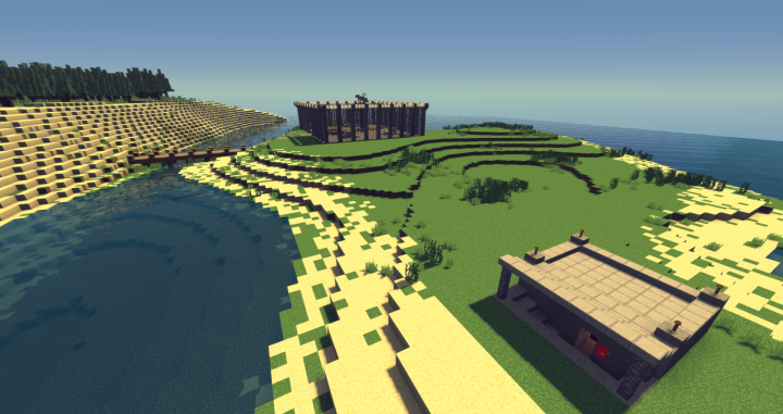 MMG Kit PvP Military Base Map Minecraft Map