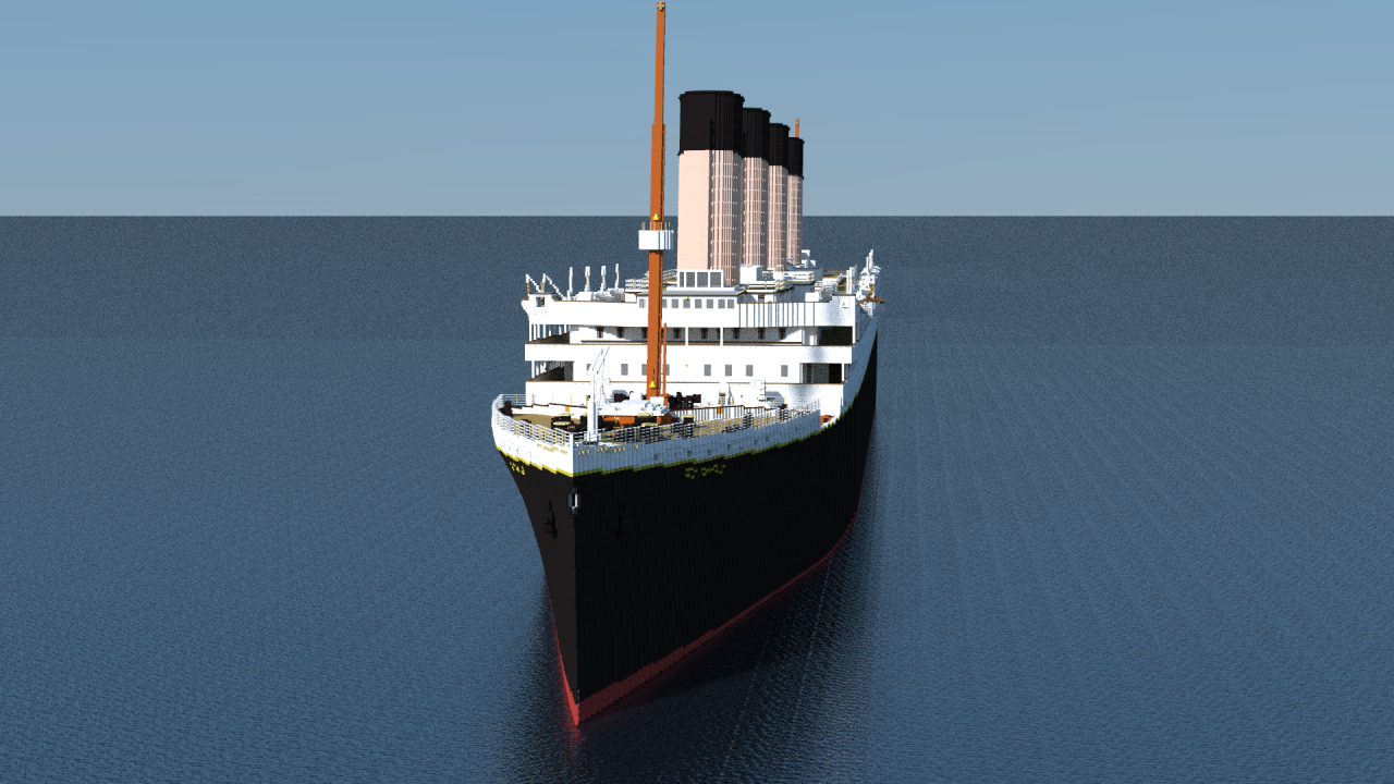 RMS Olympic 5:1 in Minecraft. Minecraft Map