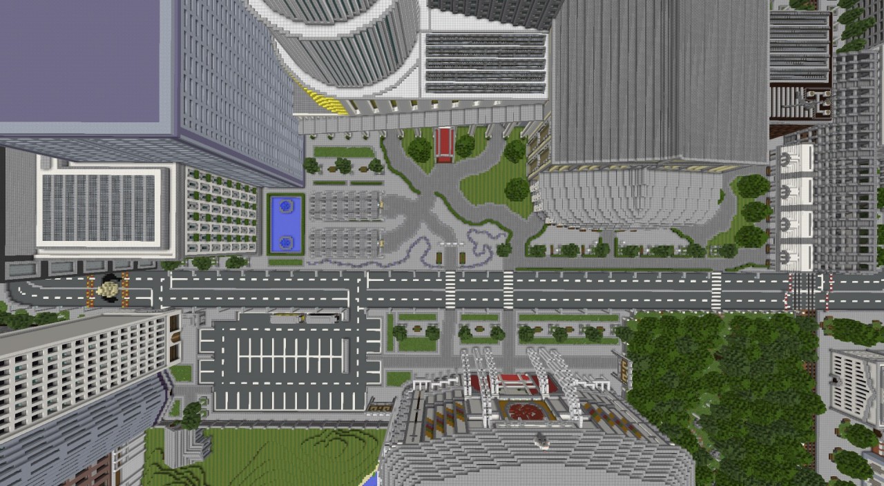 [Hub / Cityscape] Empire of Steel Minecraft Map