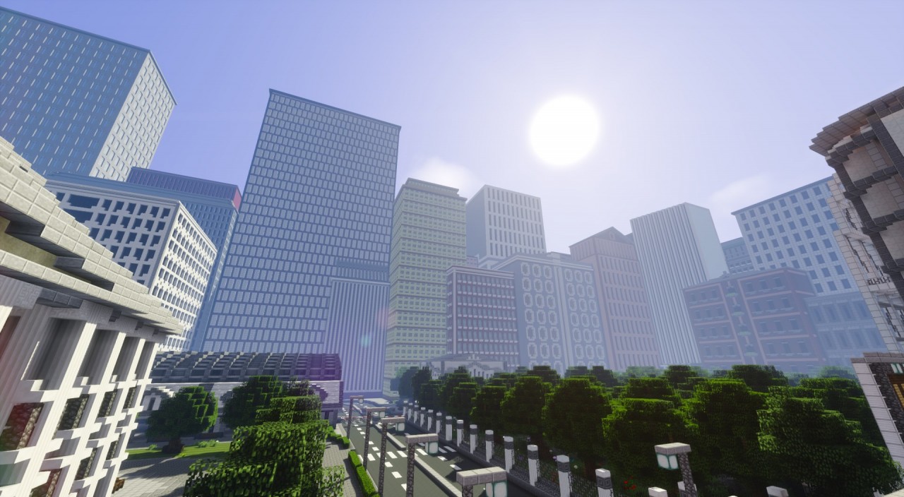 [Hub / Cityscape] Empire of Steel Minecraft Map
