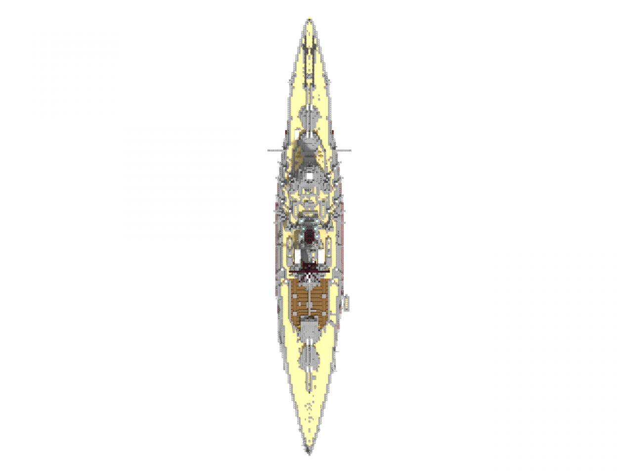 IJN BB Mutsu Minecraft Map