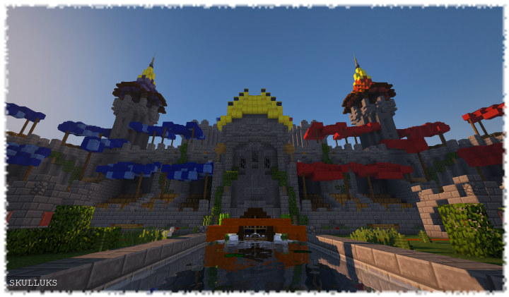 Minecraft Timelapse, Speed Build | Clash Royale | Royal Arena Minecraft Map