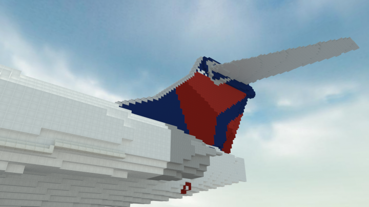 'Giant' 9.5:1 McDonnell Douglas MD-80 Minecraft Map