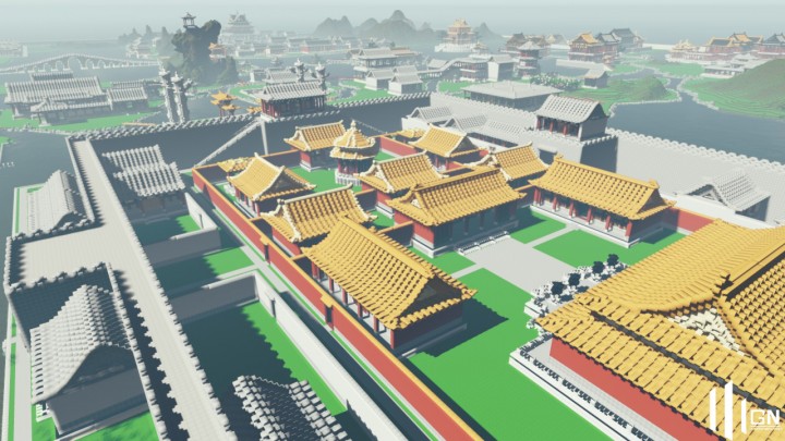 [GN] Long Heaven Palace phase I - Chinese style imperial garden ...