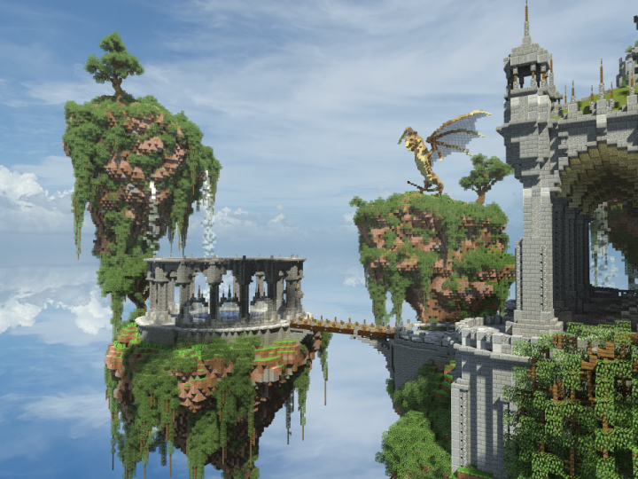 Shadow Kingdom Spawn Minecraft Map